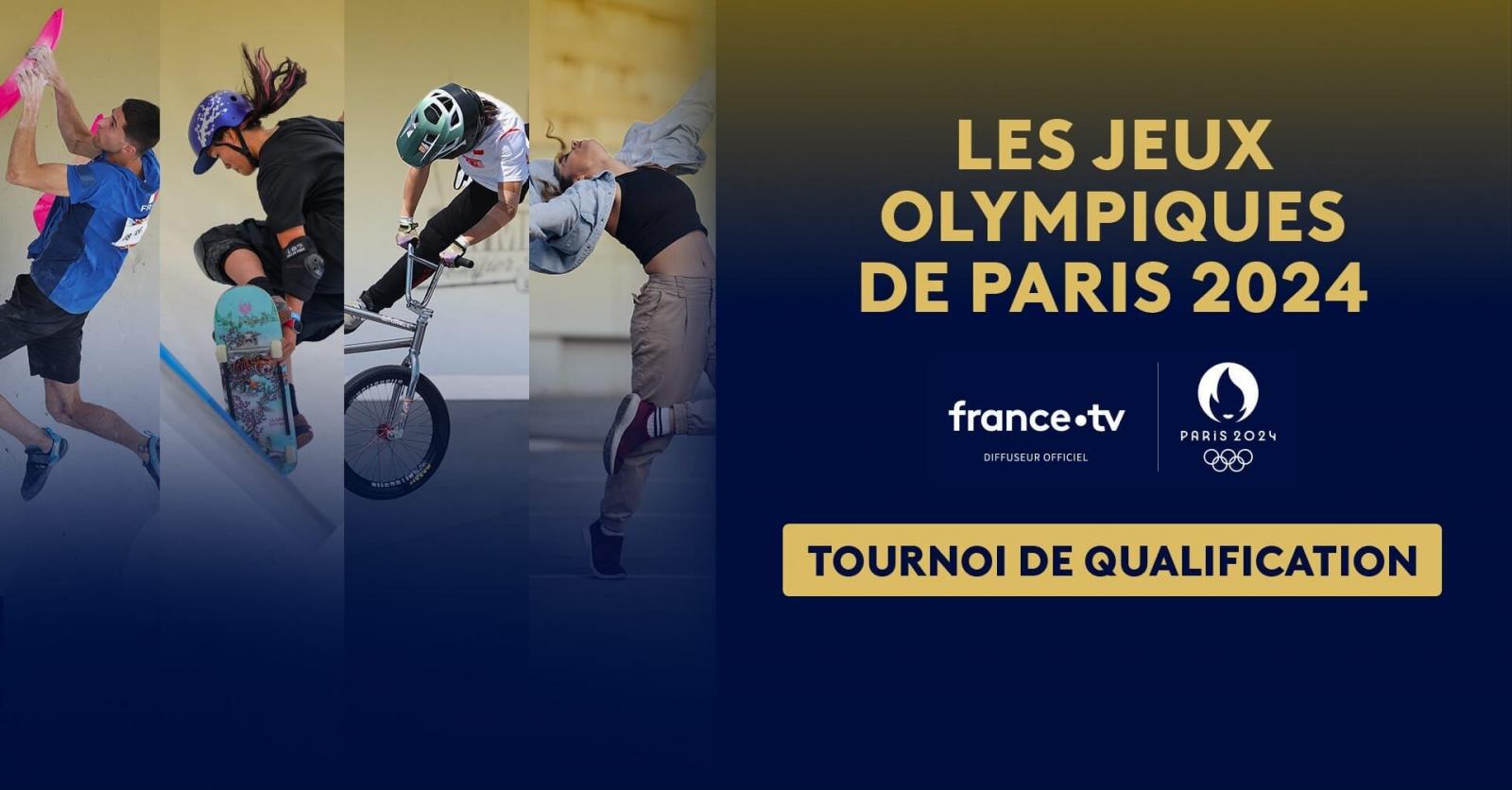 Qualifications pour les Jeux olympiques de Paris 2024 - Télépro