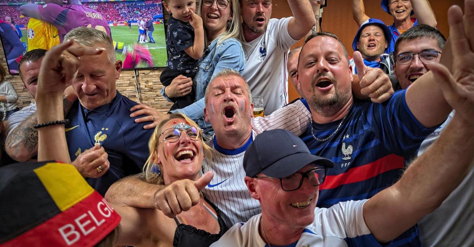 Onze man volgde Frankrijk - België in ‘belegerde gemeente’ Komen ...