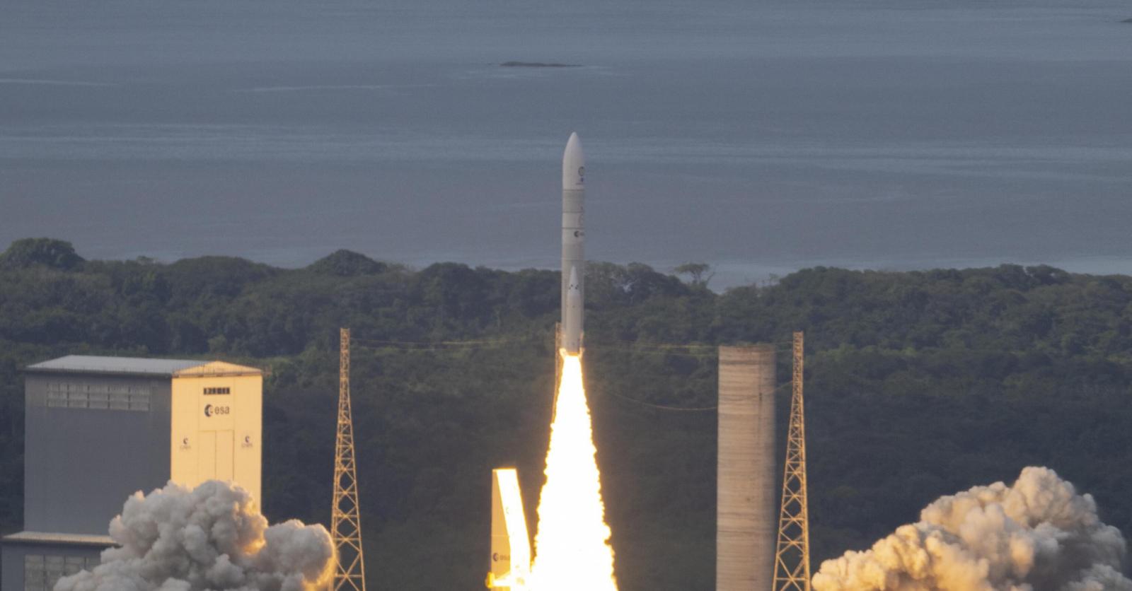 SpaceX-concurrent Ariane 6 vol Belgische technologie succesvol gelanceerd
