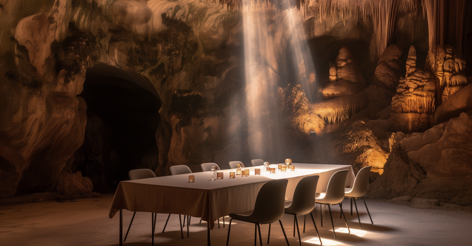 Into the Caves: un dîner gastronomique inédit dans... les Grottes de ...