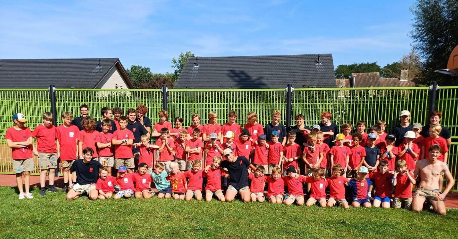 Jongens van Chiro Tijl trekken op bivak naar Lommel - KW.be