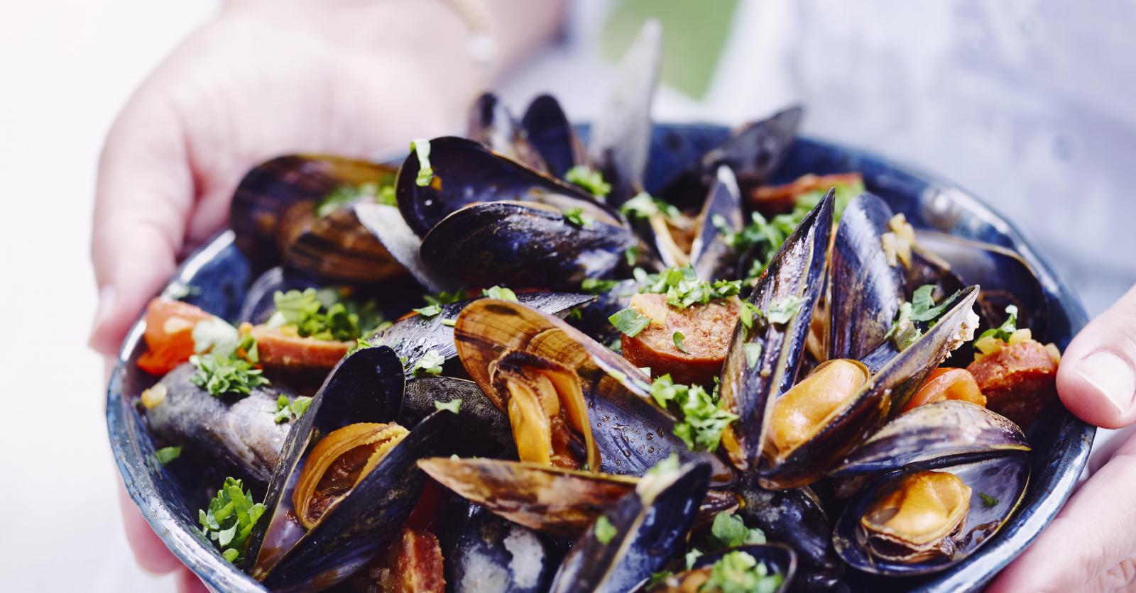 Mosselen zoals op restaurant: kies jij voor natuur, met look ...