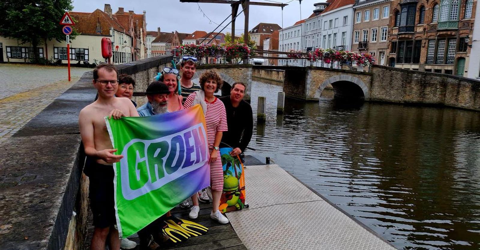 Groen Brugge voert ludieke actie voor betere waterkwaliteit in de ...