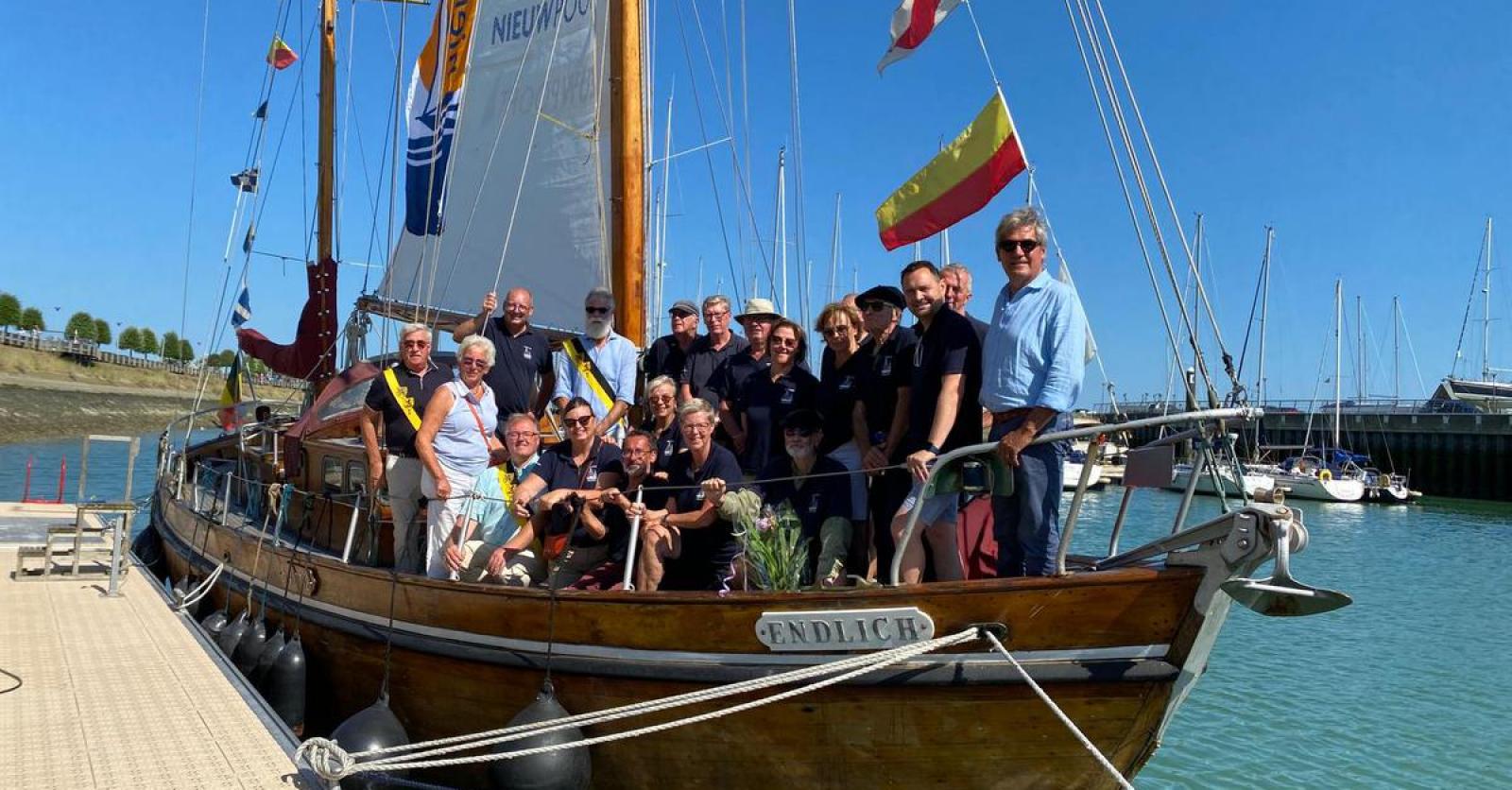 Nieuwpoort schenkt zeilschip Endlich nieuw grootzeil - KW.be