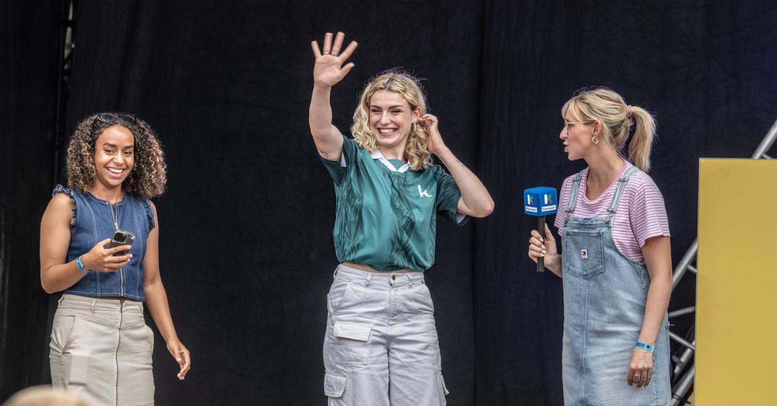 Gloria Monserez neemt afscheid tijdens Ketnet Zomertour in Roeselare ...