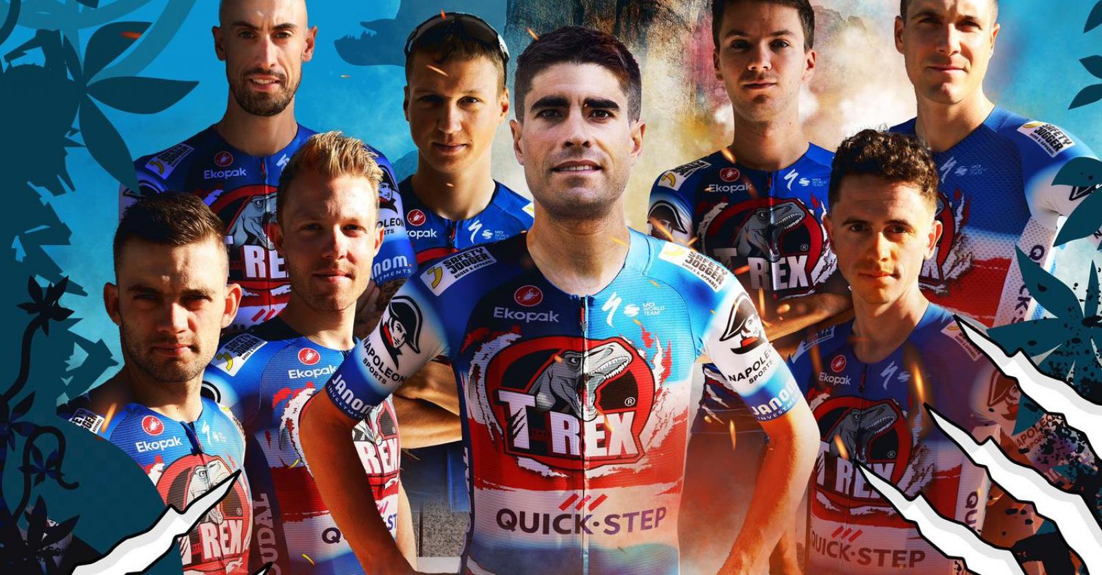 Opvallend: Soudal Quick-Step rijdt Ronde van Spanje als T-Rex Quick ...