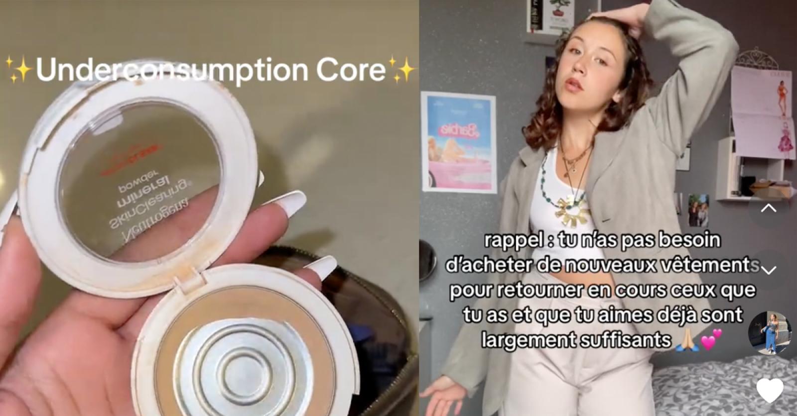 C’est quoi cette tendance “Underconsumption Core“ sur Tiktok?