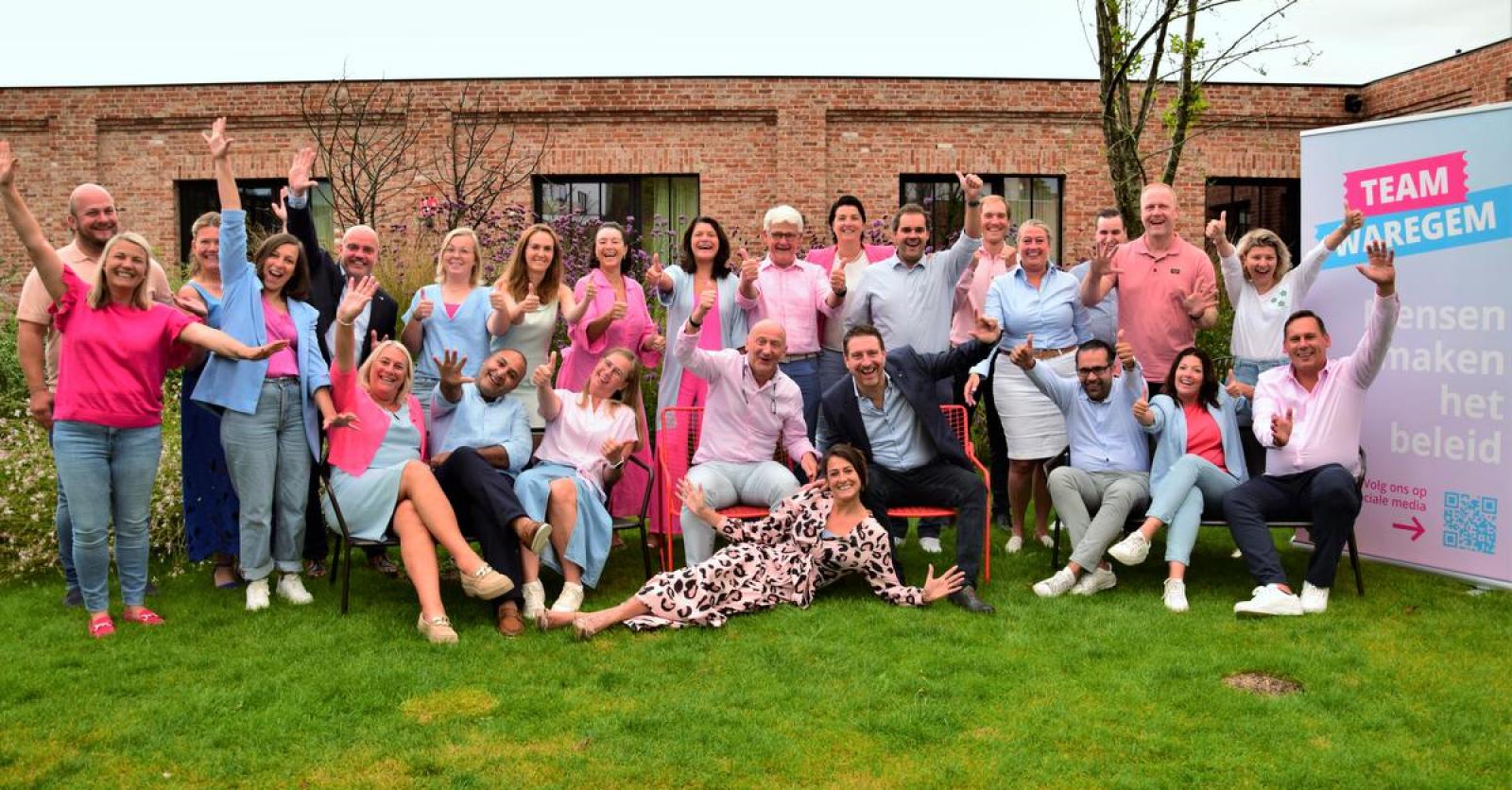 Team Waregem stelt volledige lijst en programma voor: “Stad opnieuw sexy maken” - KW.be