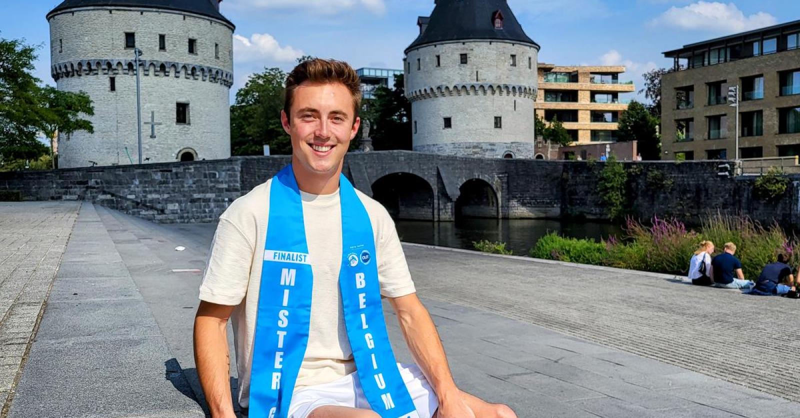 Justin is finalist van Mister Gay Belgium 2024: “Voor veel topsporters ...