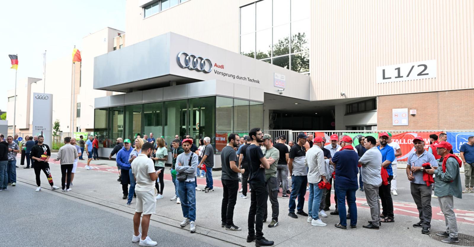 Audi houdt fabriek in Vorst gesloten - Trends