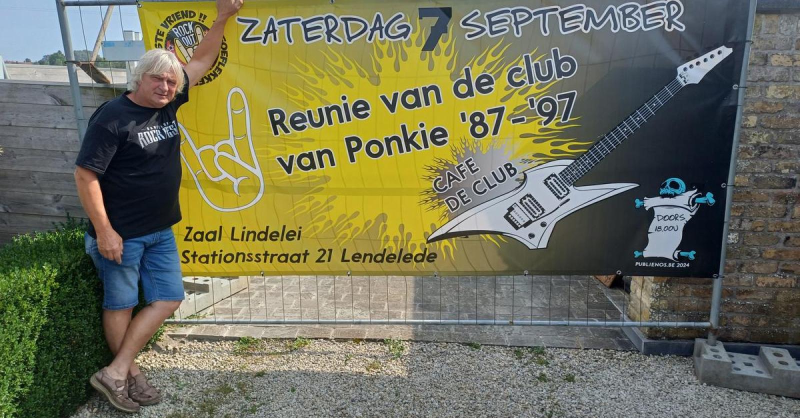 ‘Ponki’ organiseert opnieuw reünie van zijn legendarische café De Club ...