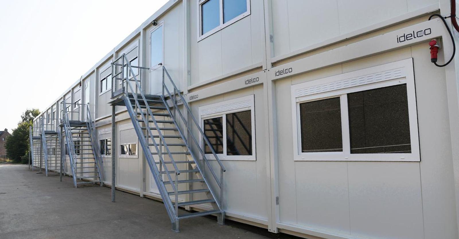 Containerklassen voor Technisch Instituut Sint-Vincentius op site ...