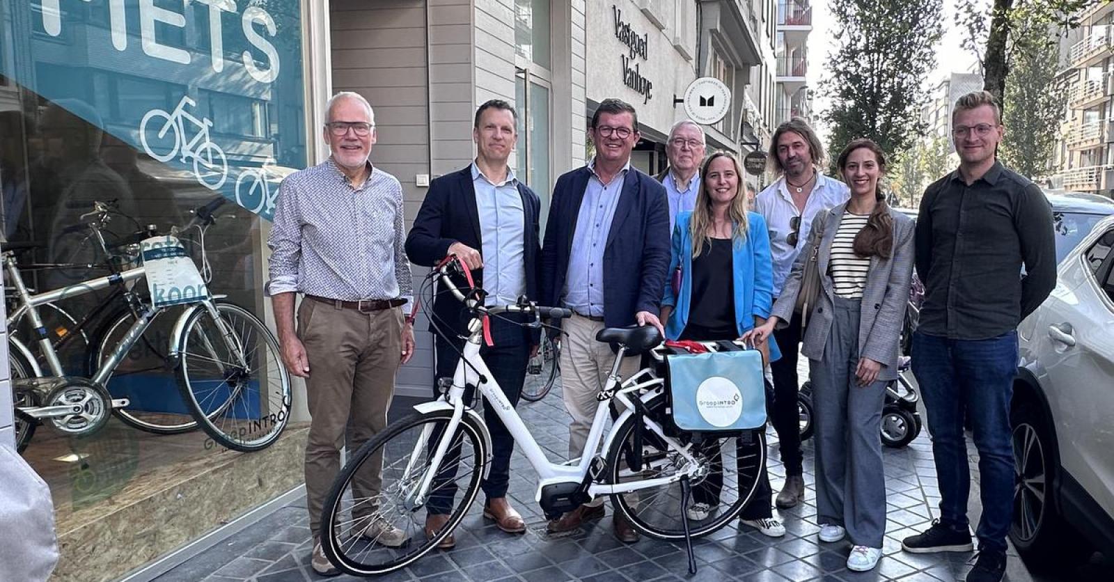 Fietsatelier van Groep INTRO verhuist naar nieuw pand in Alfons ...