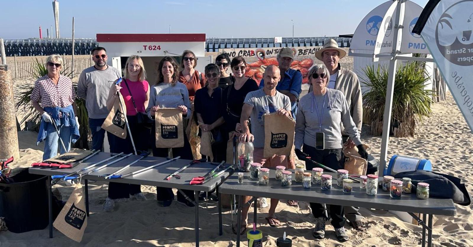 Oostende en Proper Strand Lopers geven gehoor aan oproep van zusterstad ...
