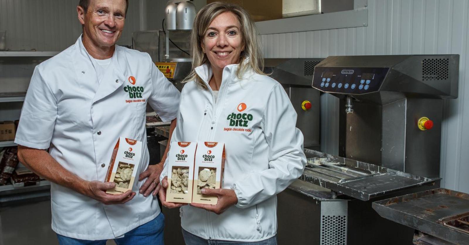 Bakkerskoppel uit Ledegem lanceert met Chocobitz eigen chocolademerk ...