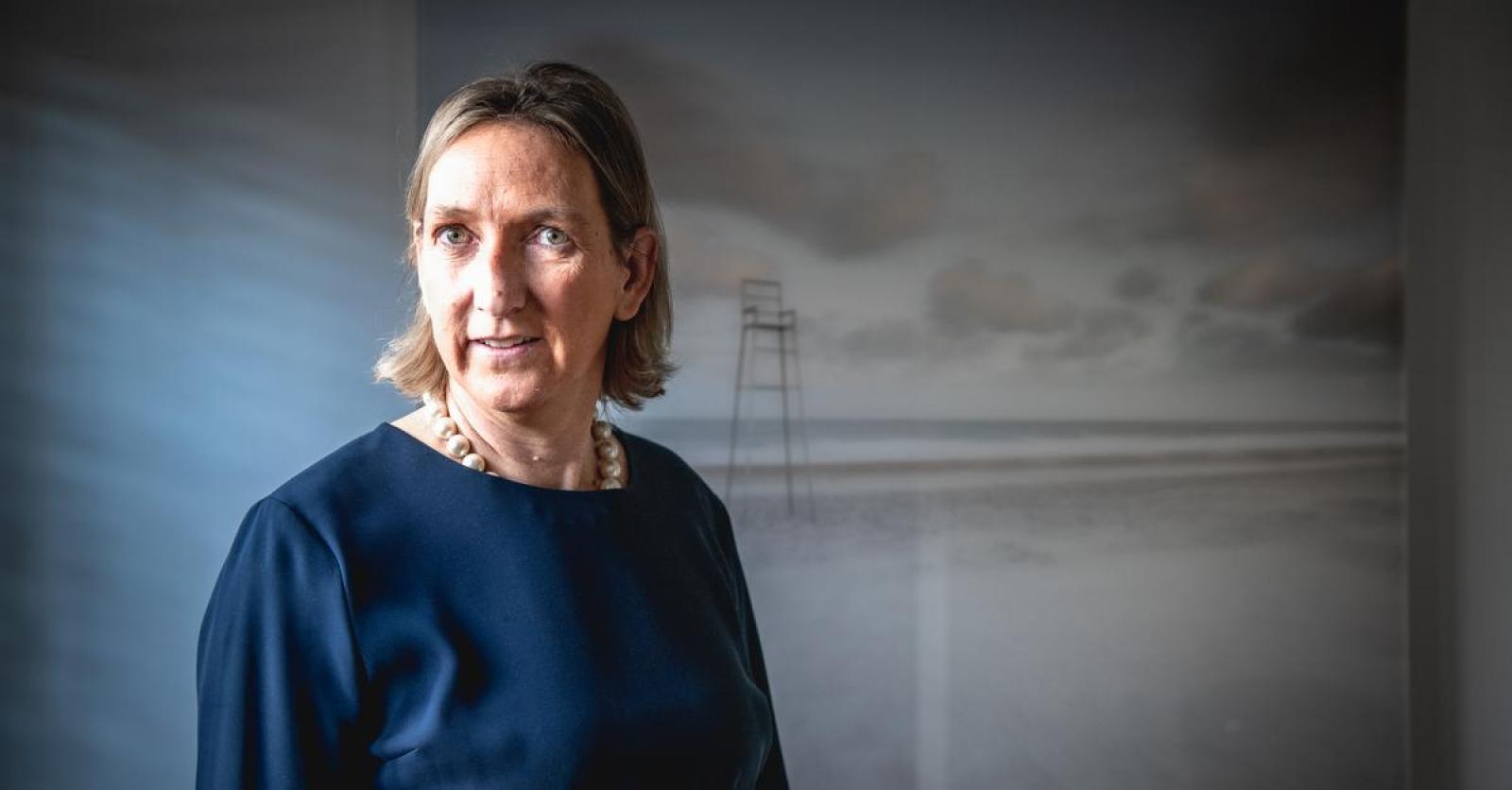 Dit is Cathy Coudyser, de gedoodverfde burgemeester van Knokke-Heist ...