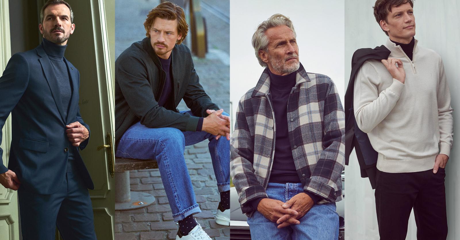Mannenmode: 4 nieuwe looks voor een stijlvolle herfst