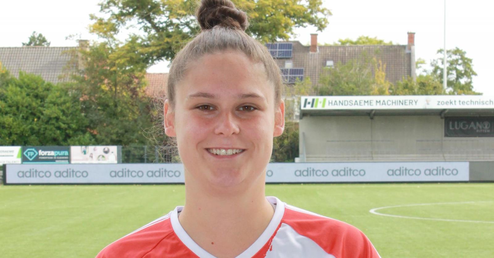 Doelvrouw Femke Schamp is scorende spits: “Veilige optie” - KW.be