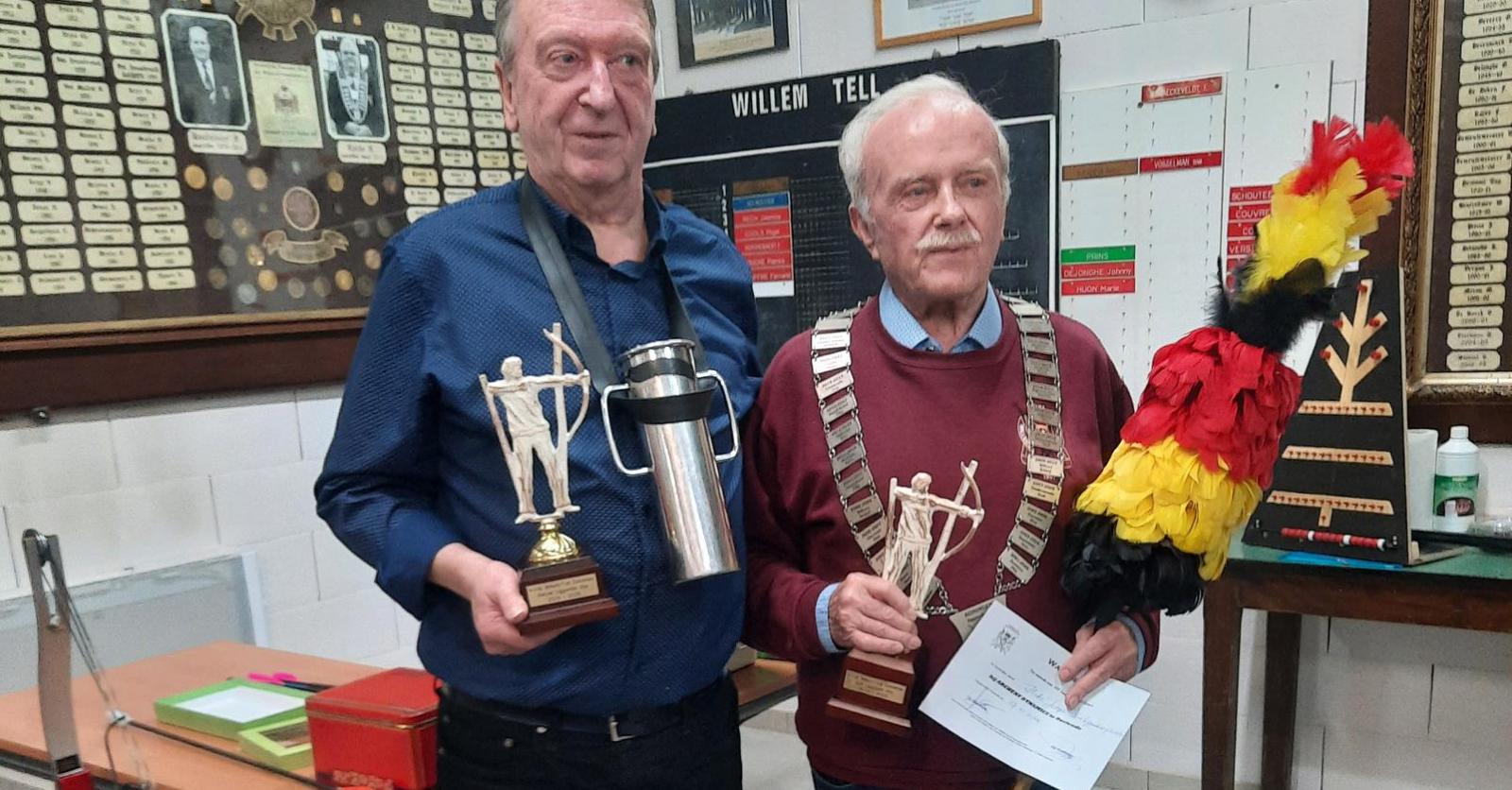 Joseph en Fernand winnaars bij Willem Tell - KW.be