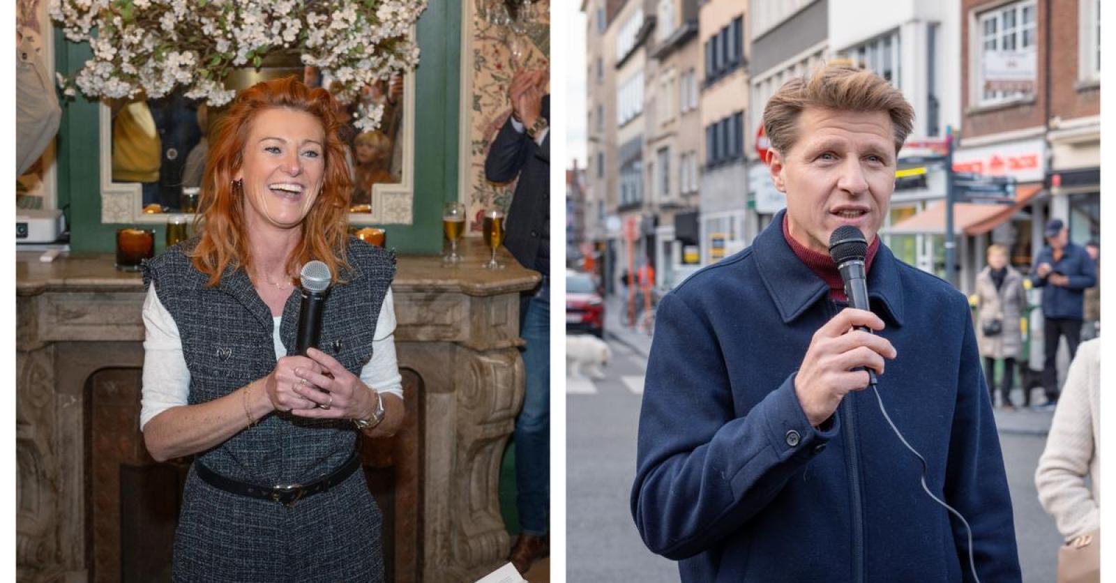 Ruth Vandenberghe (TBSK) geeft er de brui aan, Axel Ronse (N-VA) is ...