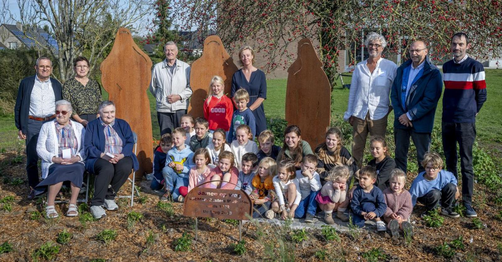 Kunstwerk eert Zusters Maricolen - KW.be