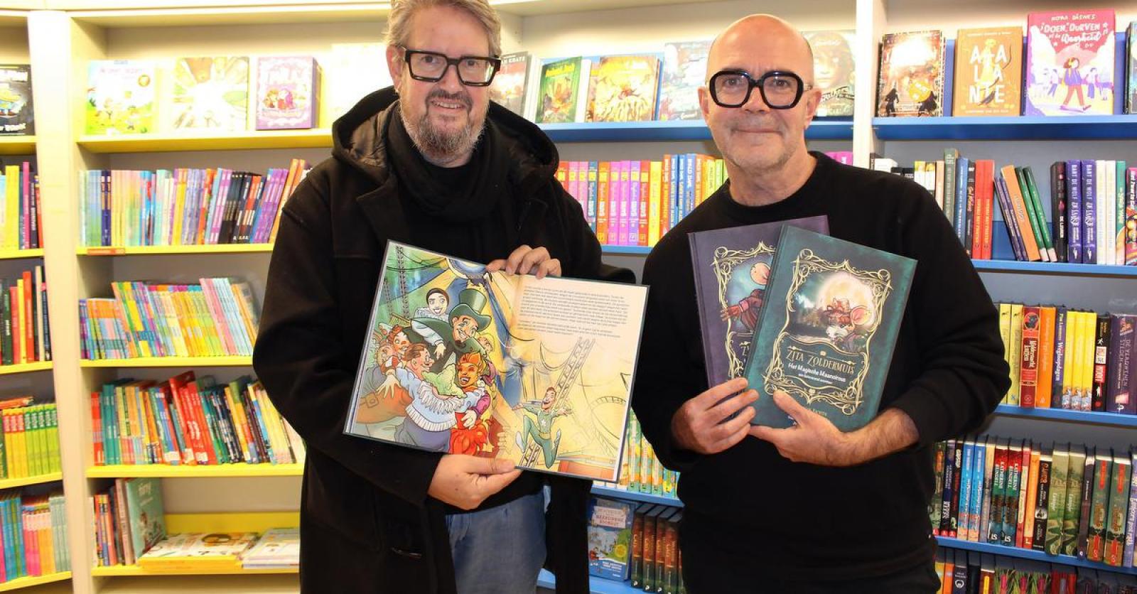 Geerwin en Jimmy lanceren tweede boek van Zita Zoldermuis: “Met meer ...