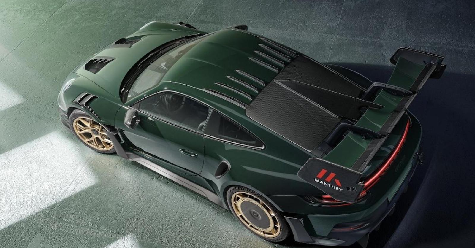 Extreme Porsche 911 GT3 RS zonder achterruit