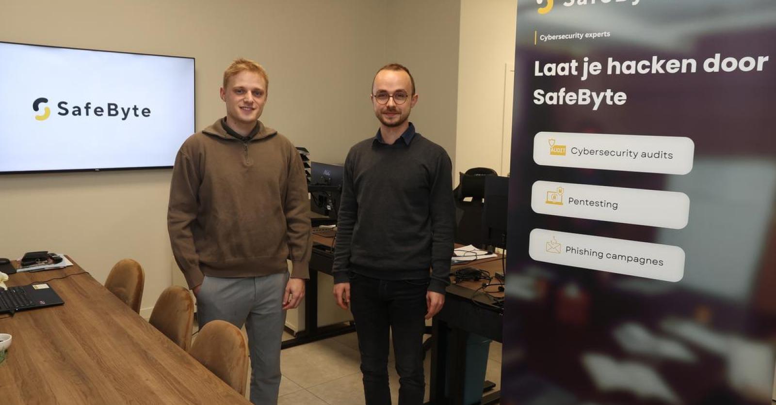Jakob en Arthur (24) runnen eigen cybersecuritybedrijf in Ieper: “Ethisch hacken voor bedrijven ...