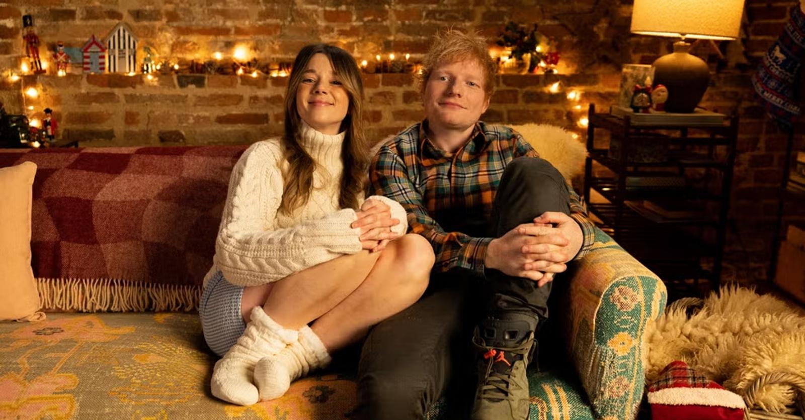Cette actrice de Bridgerton se joint à Ed Sheeran pour un clip de Noël