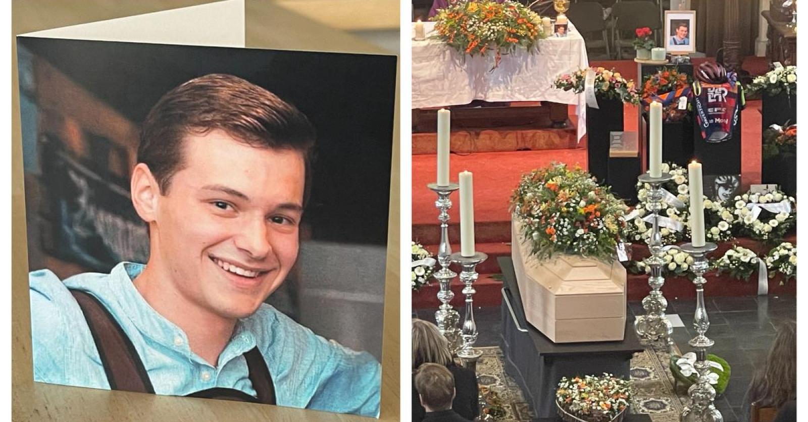 Massa volk voor afscheid van wielrenner Tuur Hancke (19): “Moeder ...