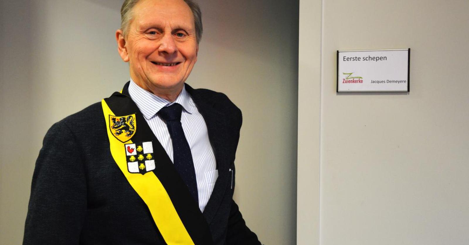 Jacques Demeyere (69) treedt na 24 jaar af als schepen: “Mijn deur ...