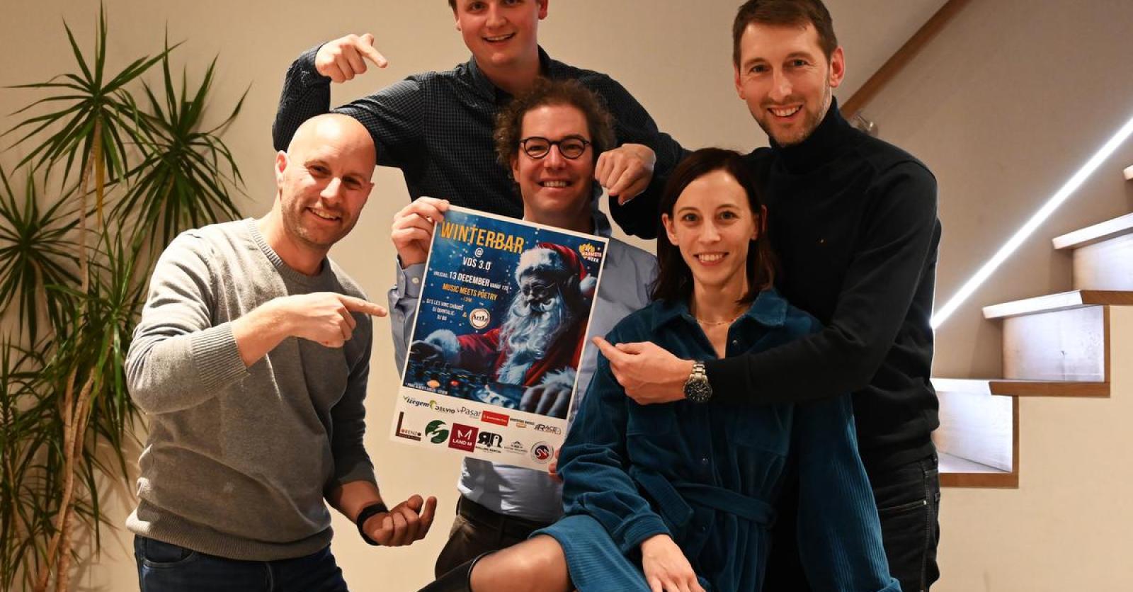 Derde winterbar voor Warmste Week bij VDS Concepts in Prins Albertlaan in Izegem: “Echt iedereen ...