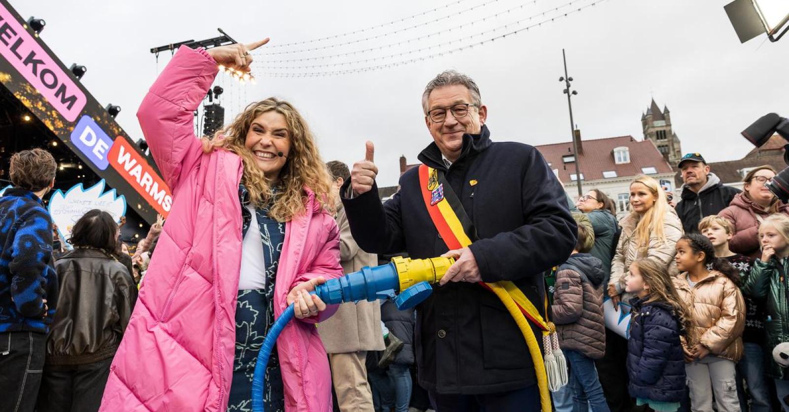 KIJK - Maureen Vanherberghen en Dirk De fauw trappen De Warmste Week in ...