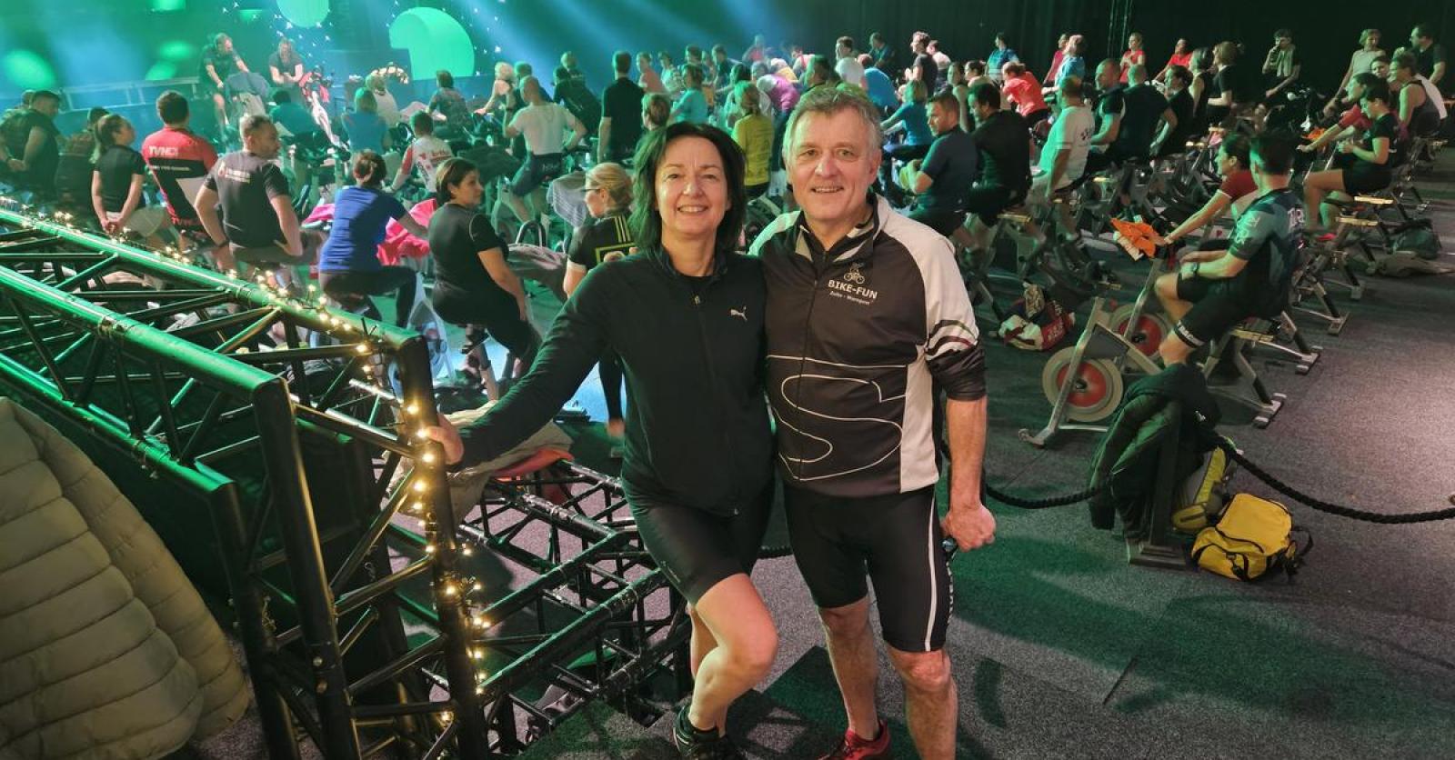 250 deelnemers spinnen ten voordele van Kom op tegen Kanker in Waregem - KW.be