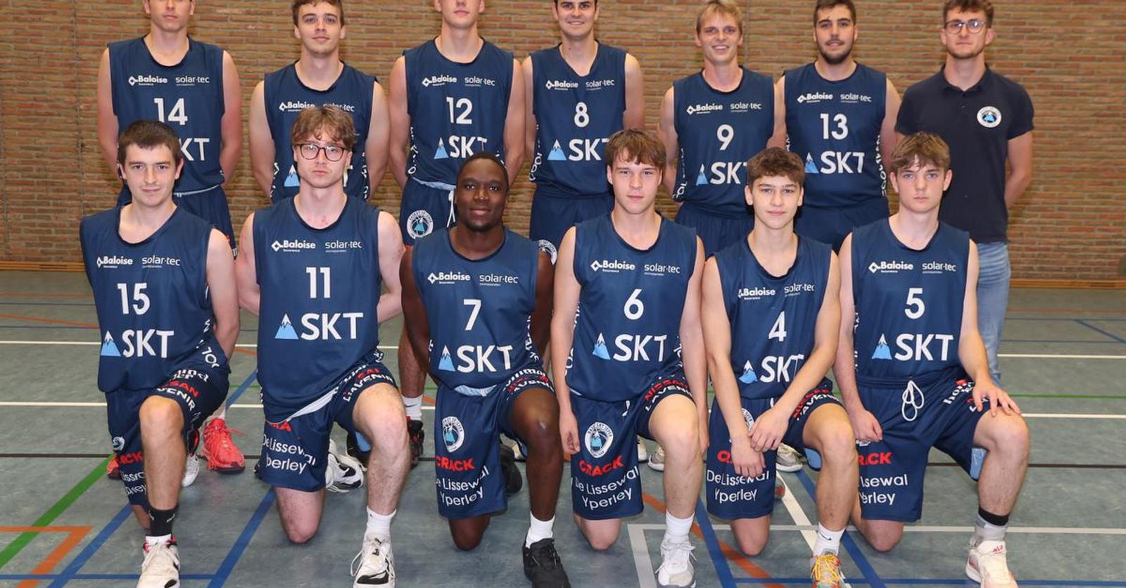 Basket SKT Ieper Four draait mee in de top drie - KW.be
