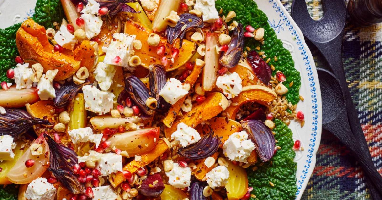 Notre recette hivernale et savoureuse de salade de potiron à la ...