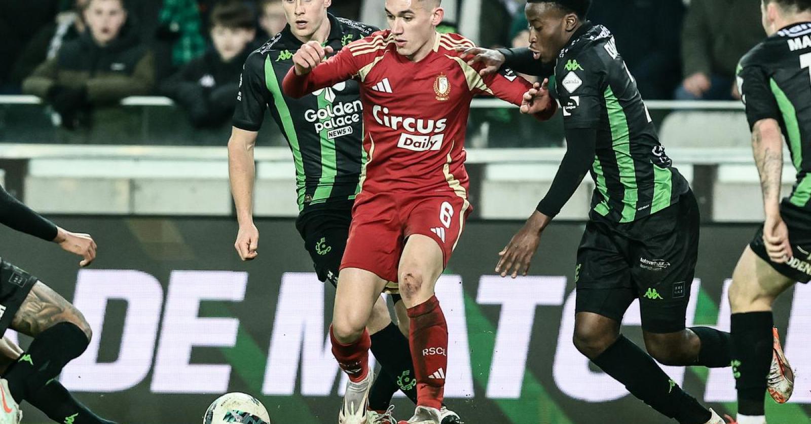 Cercle Brugge geeft overwinning in laatste seconden nog uit handen tegen Standard - KW.be