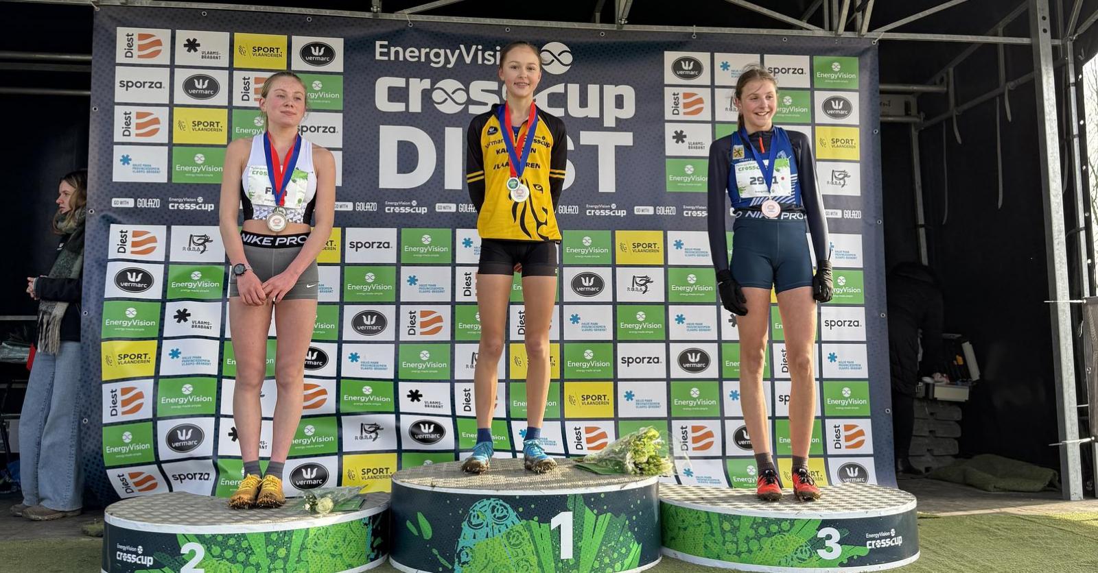 Olivia Verbiest is Vlaams kampioen veldlopen - KW.be
