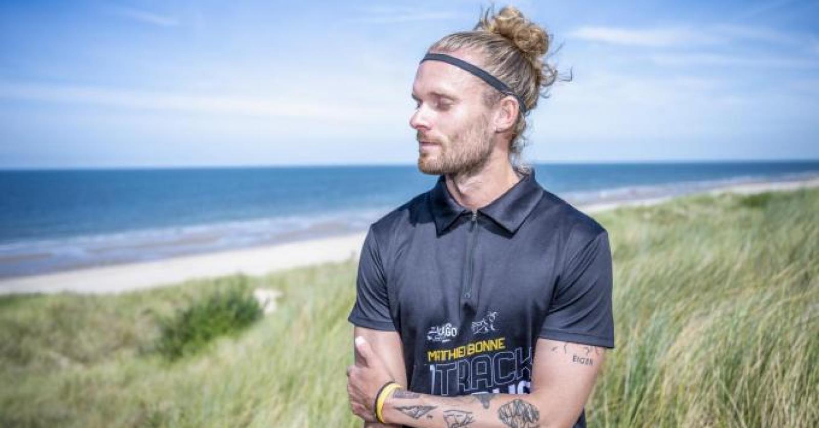 Ultrasporter Matthieu Bonne staakt recordpoging lopen door ziekte - KW.be