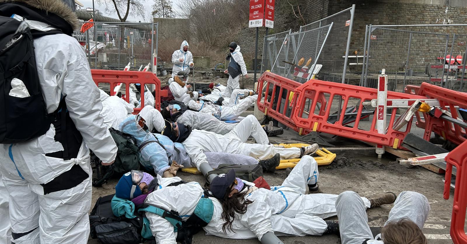Près de cent personnes arrêtées au cours d'une action de Code Rouge à Gand