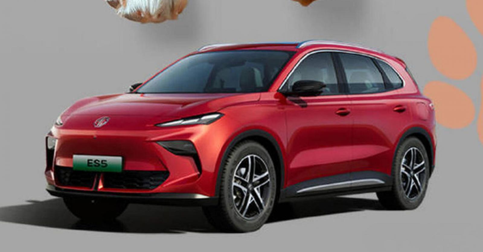 MG toont nieuwe elektrische ES5