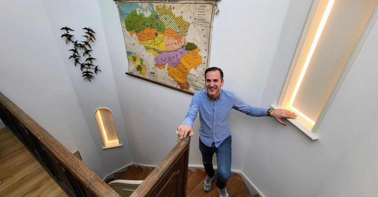 Thomas (42) opent B&B Intilia aan President Rooseveltplein: “Eigentijds met authentieke ...