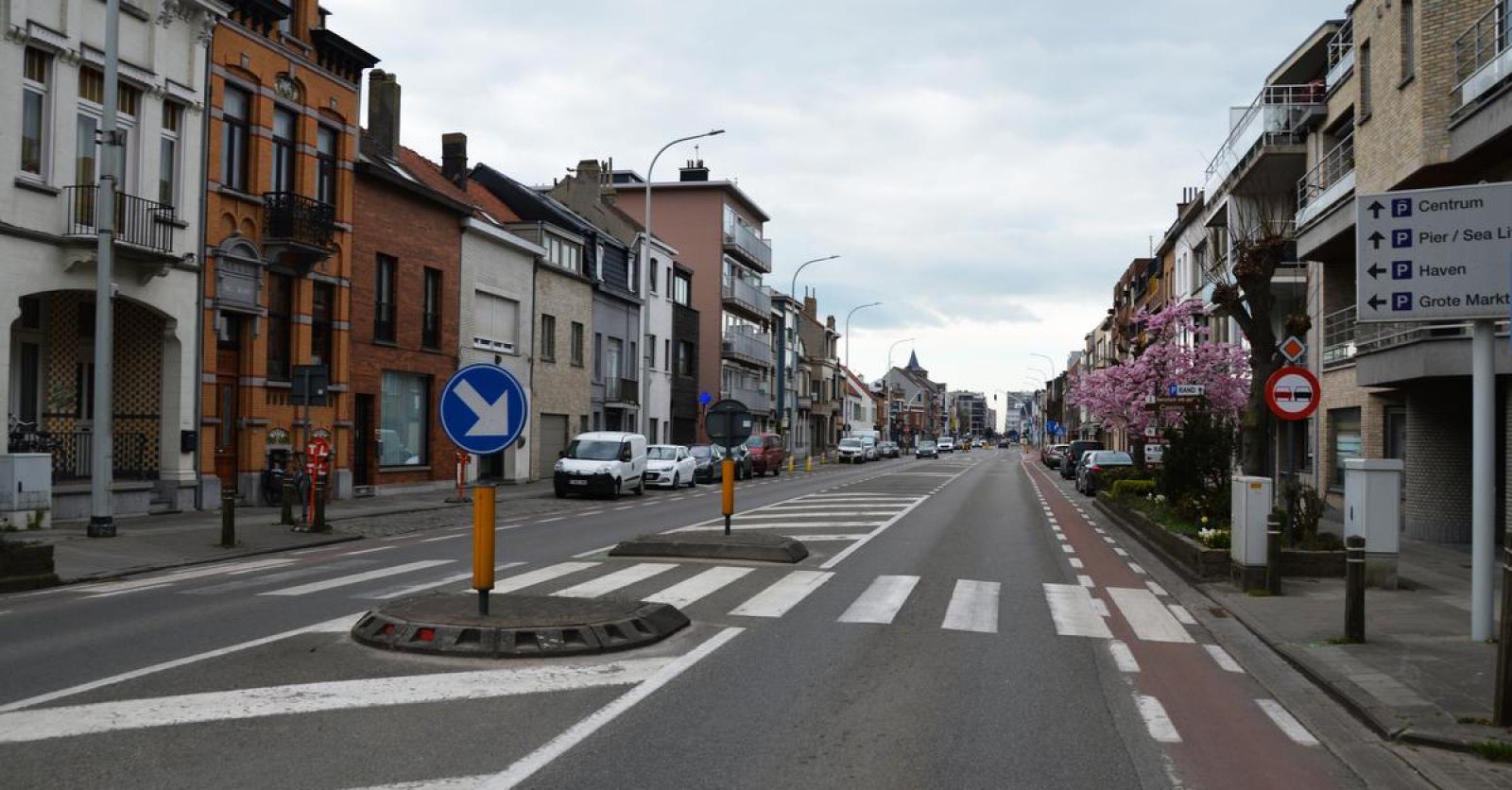 Gevleugeld zebrapad moet Kerkstraat in Blankenberge veiliger maken - KW.be