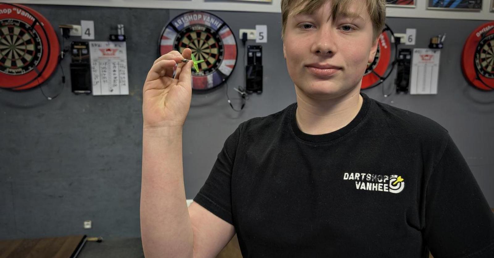 Oden (15) uit Geluwe is één van de beste darters ter wereld: Ik ben ...
