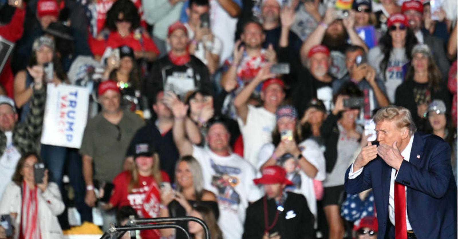 Populariteit van Trump neemt duik bij Amerikaanse kiezers (Knack)