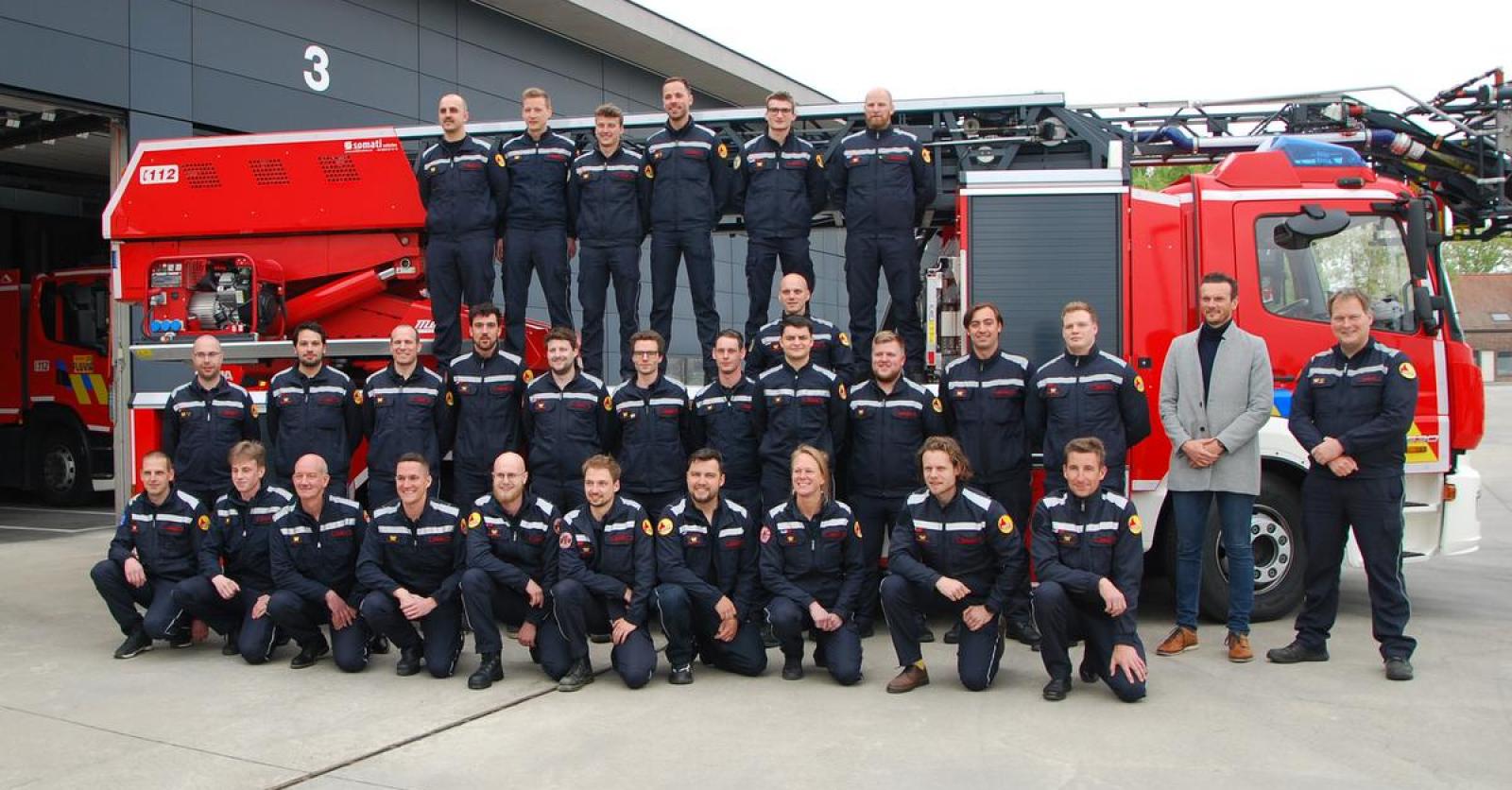 Hulpverleningszone Fluvia benoemt dertig nieuwe brandweervrijwilligers ...