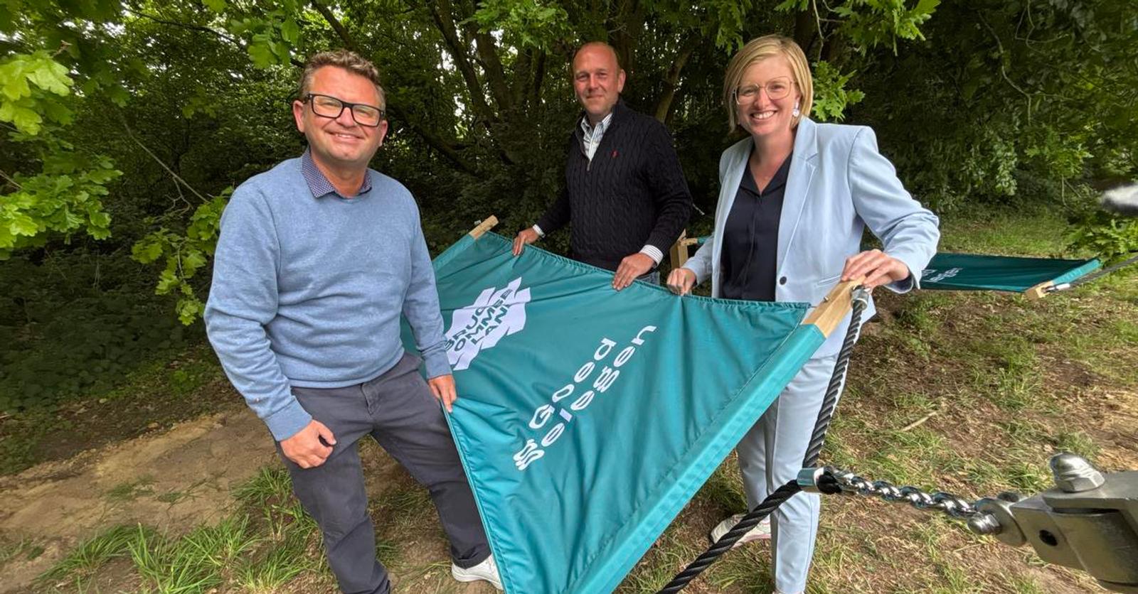 Natuurdomein De Hoge Dijken krijgt hangmatten - KW.be
