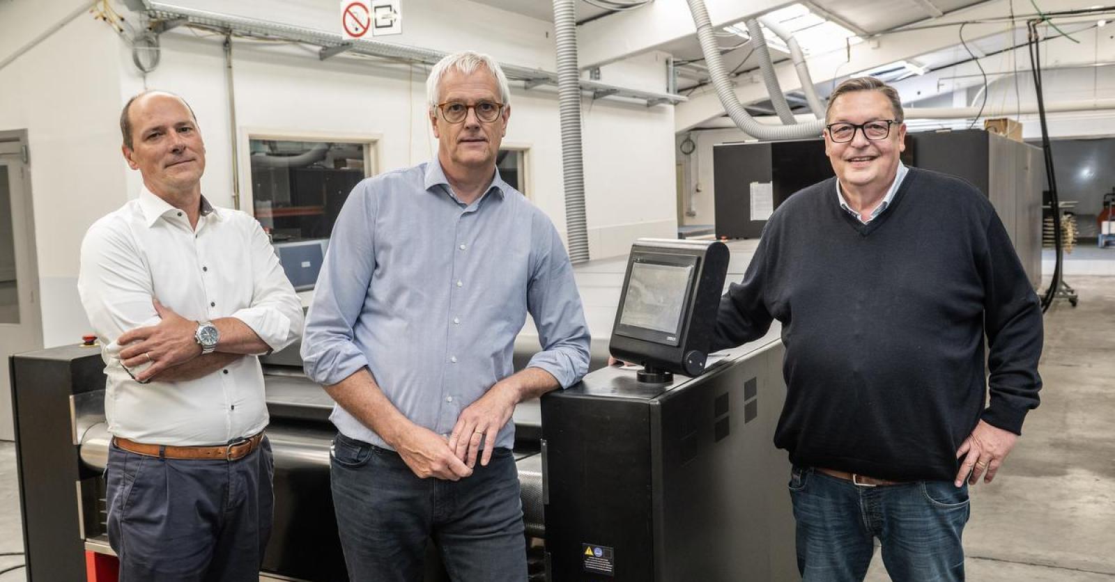 Zes weken na zware brand draait productie bij Miller Graphics weer op ...