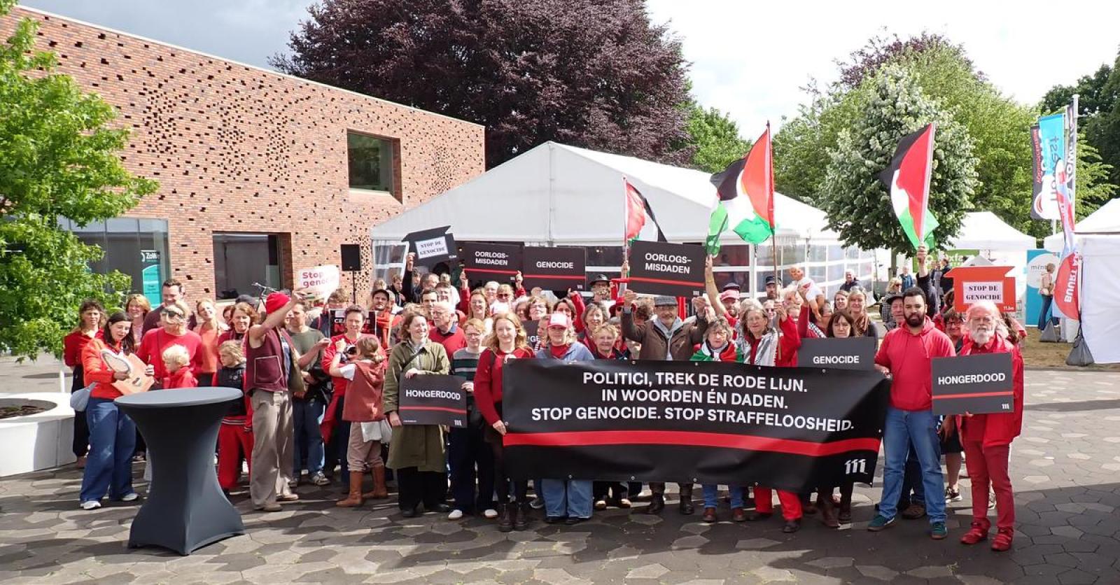 11.11.11. Brugge vraagt aandacht voor tragische situatie in Gaza: “Trek ...