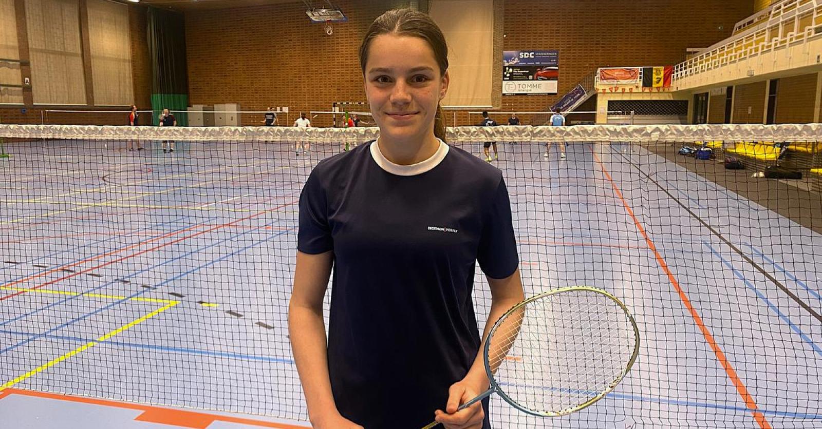 Anna Cabu is provinciaal kampioen in dubbelspel U17: “Met papa als ...